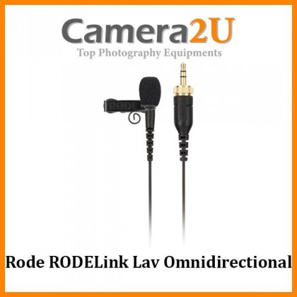 Rode Lavalier GO Omnidirectional Lavalier Microphone for Wireless GO | Camera2u Malaysia Top ...